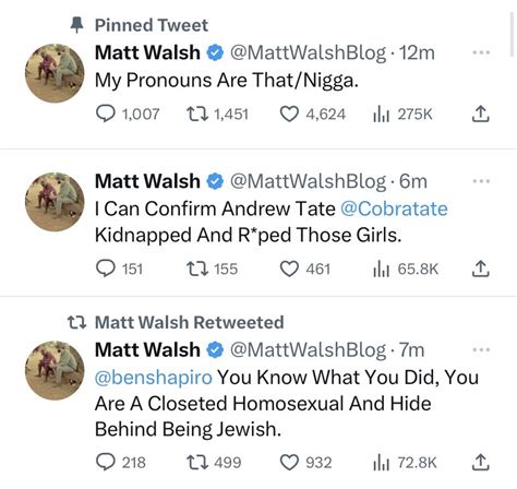 Ashley Reese On Twitter Rt Kylietcheung So Did The Matt Walsh