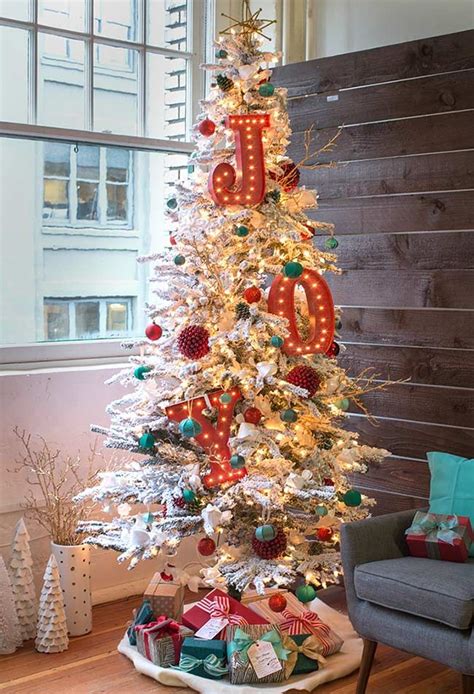 Árvore de Natal Decorada 70 Ideias Incríveis para se Inspirar