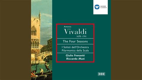The Four Seasons Violin Concerto In F Major Op No Rv