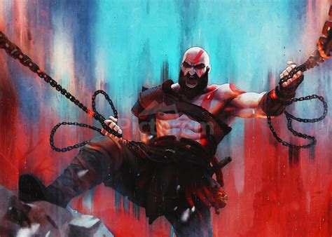 Kratos Painting