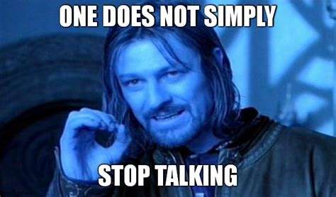 One Does Not Simply Meme Imgflip