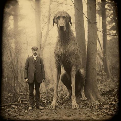 The Last Giant Irish Greyhound 1902 Giant Irish Greyhound Know