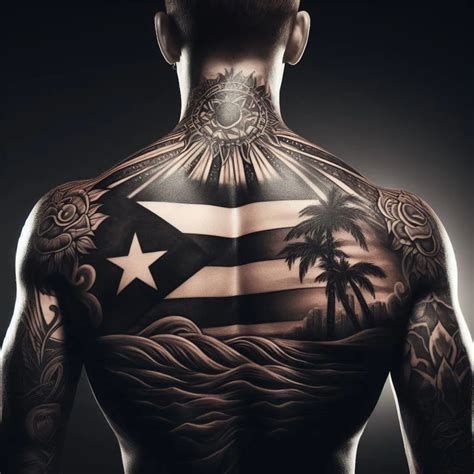 Puerto Rican Flag Tattoo Embracing Heritage Through Ink Your Own
