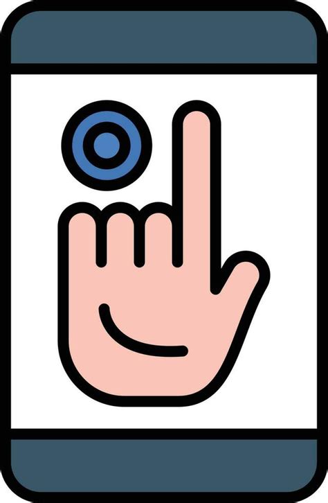 Touch Screen Vector Icon 30384674 Vector Art At Vecteezy