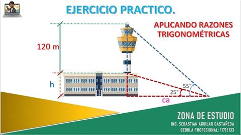 Ejercicio práctico Utilizando RAZONES TRIGONOMÉTRICAS YouTube