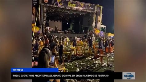 Preso Suspeito De Arquitetar Assassinato De Rival Em Show Na Cidade De