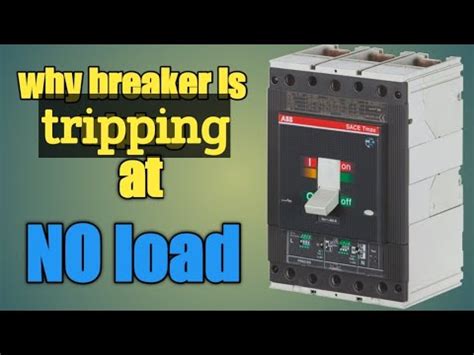 Why Breaker Is Tripping At No Load YouTube