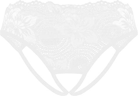 Amazon Renvena Women S Floral Lace Bikini Briefs G String Tangas