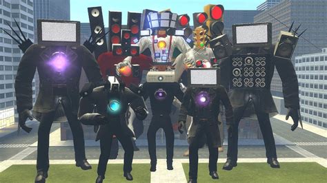 BROKEN SPEAKER MAN VS TITAN TV MAN VS CAMERAMAN VS SPEAKERMAN VS