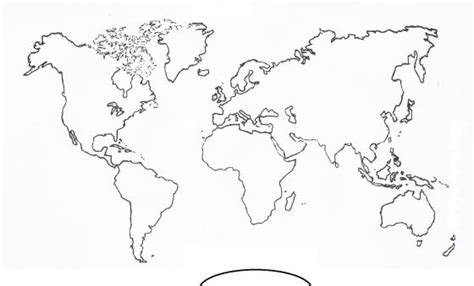 Mapa De Continentes Y Oceanos Para Imprimir Continentes Mapa Imagenes