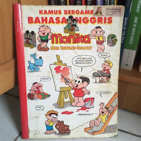 BUKU MONIKA KAMUS BERGAMBAR BAHASA INGGRIS BUKU JADUL BUKU ANTIK