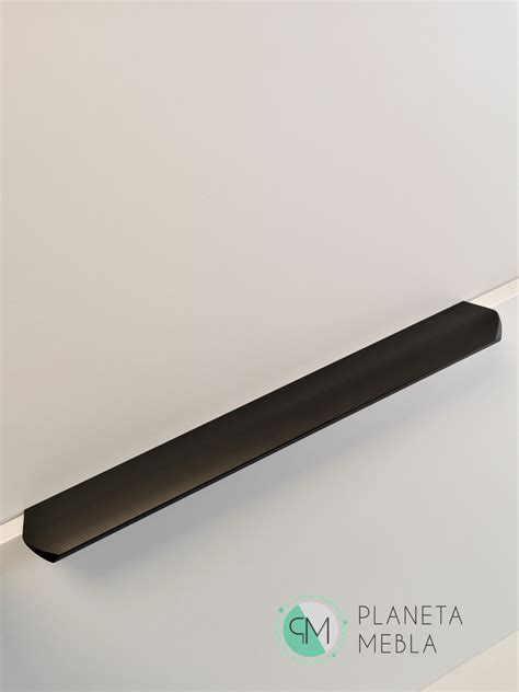 Uchwyt SANNA 256 Mm Czarny Mat Planeta Mebla