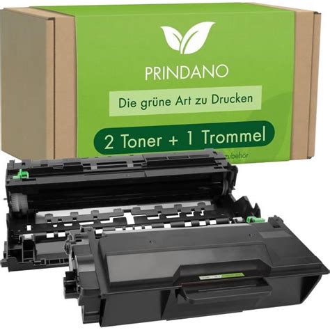 Lot De 2 Toners Et 1 Tambour Compatibles Avec Tn 3480 Dr 3400 Pour