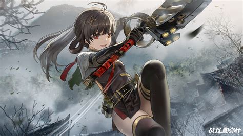 Wallpaper Punishing Gray Raven anime games 1920x1080 哔哩哔哩
