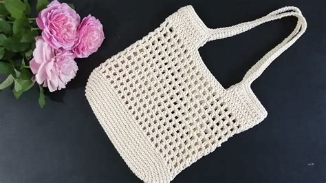 Easy Diy Crochet Bag Step By Step Youtube