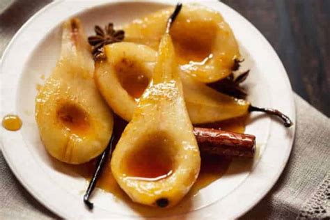 Poires au four un vrai délice pour votre dessert facile