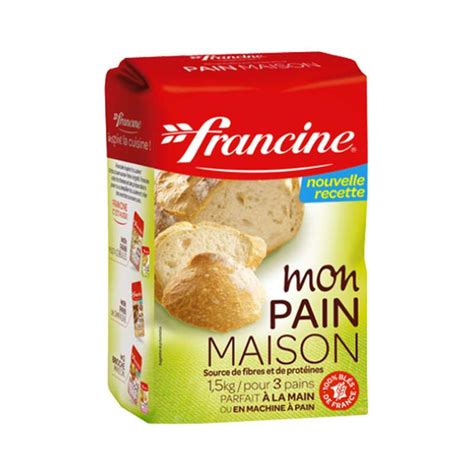 Farine Pour Pain Francine 1 5 Kg La Belle Vie Courses En Ligne
