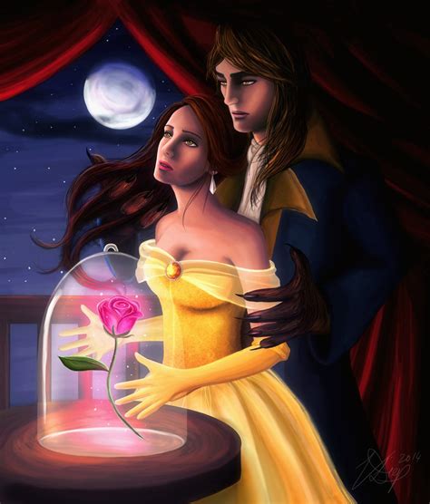 Belle And The Beast Belle And The Beast Fan Art 37118011 Fanpop