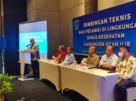 Pelatihan Bimtek Peningkatan Kapasitas SDM Kesehatan Dibuka Secara