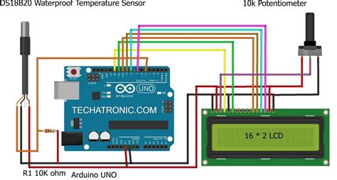 Temperature Monitoring System With Ds B Arduino