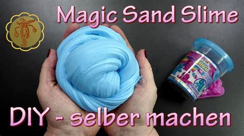 Slime Magic Sand Slime ohne Kontaktlinsenlösung selber machen