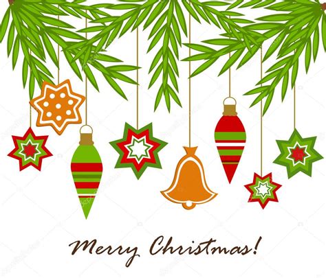 Adornos De Navidad Colgando Vector Gr Fico Vectorial Studiobarcelona