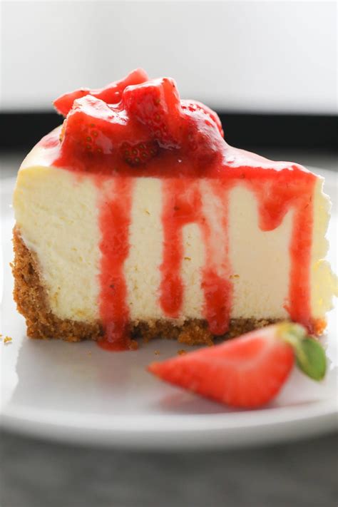 Classic Strawberry Cheesecake Recipe Lauren S Latest