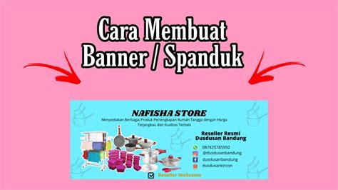 Membuat Desain Spanduk Menggunakan Aplikasi Canva Membuat Banner