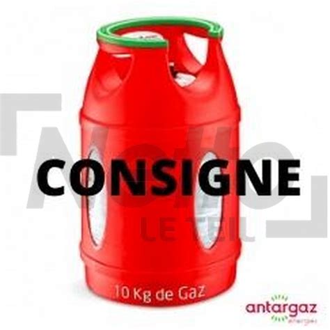 Consigne Calypso 10kg Butane ANTARGAZ FINAGAZ ANTARGAZ FINAGAZ