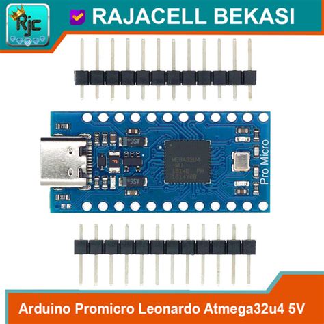 Jual Arduinoo Pro Micro Leonardo Atmega32u4 5V Promicro HID With USB