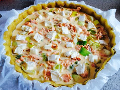 Tarte Poireaux Saumon Ch Vre Sorosebonbons
