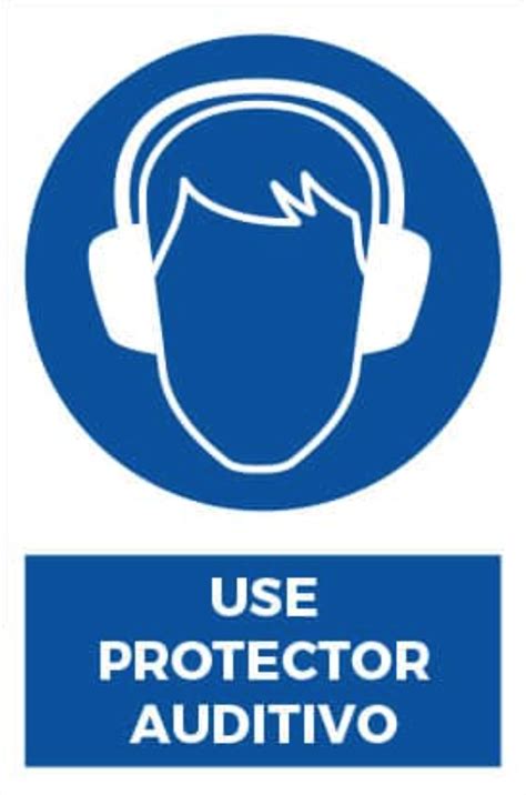 SeÑaletica Uso Obligatorio De ProtecciÓn Auditiva 44 OFF