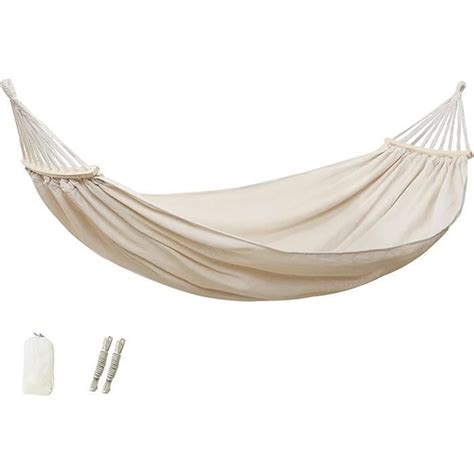Hamac De Camping Portable Hamac Simple Double En Toile Avec Sac De