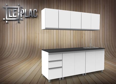 Muebles De Cocina 2 00 Bajo Mesada Alacena Melamina