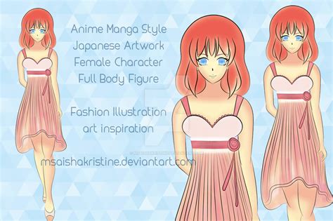 Anime Girl Full Body Re Created Digital Art By Msaishakristine On Deviantart