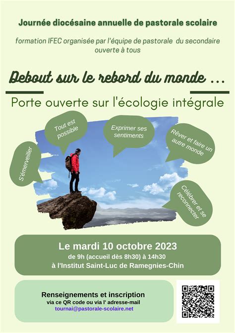 Journée diocésaine 10 octobre 2023 Pastorale Scolaire
