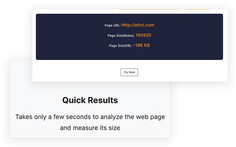 website page size checker free tool ettvi