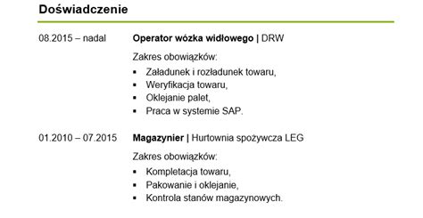 Cv Jak Napisa Cv