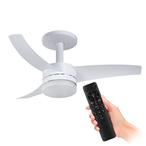 Ventilador de Teto Controle Remoto Ultimate VX13 3 pás 105cm Branco