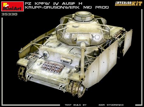 New Build Up Of Kit 35330 Pz Kpfw IV Ausf H KRUPP GRUSONWERK MID