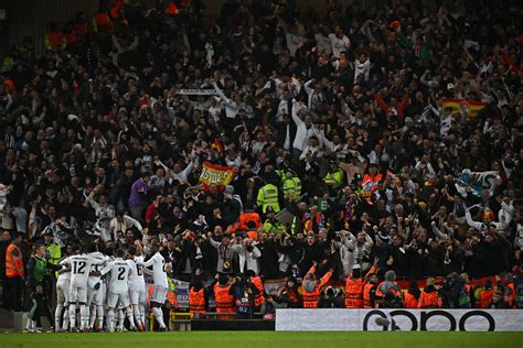 El Real Madrid Masacra Al Liverpool En Anfield VIP Deportivo