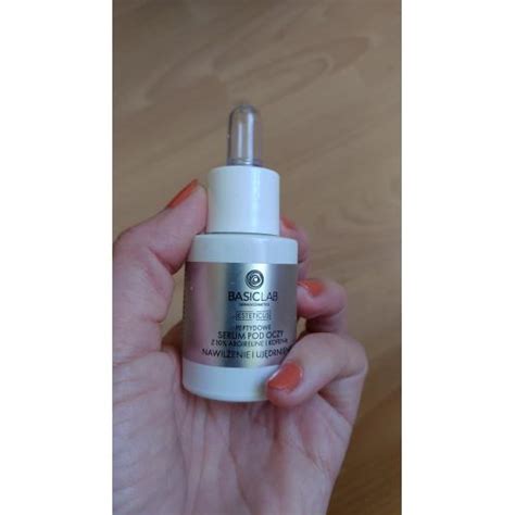 BasicLab Dermocosmetics Esteticus Serum Peptydowe Pod Oczy Z
