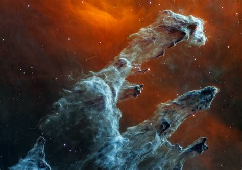 Telescopio Webb capta con increíble nitidez los Pilares de la Creación