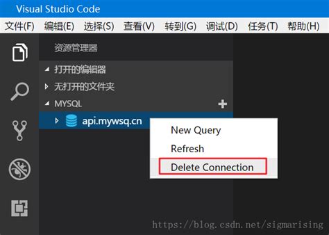 如何在vs code连接mysql数据库并进行查询操作 开发技术 亿速云