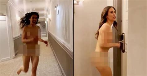 Alison Brie Streaks Naked Through Hotel To Surprise Husband Dave