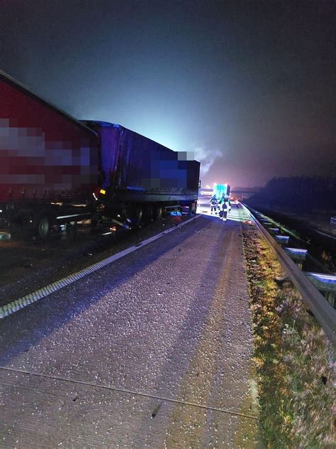 Wypadek Na A Na Dolnym L Sku Gazeta Wroc Awska