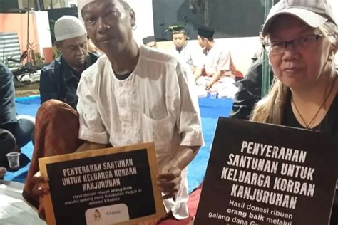 GUSDURian Peduli Salurkan Santunan Untuk Keluarga Korban Tragedi