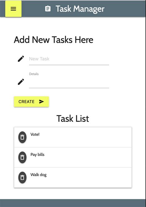 GitHub Zigybass React Task Manager Task Management App Add Delete