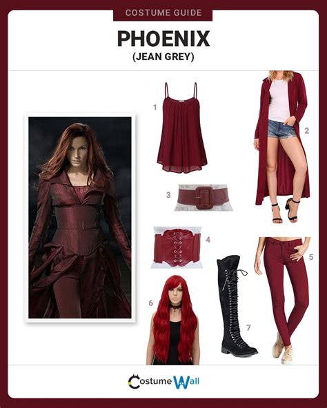 Dress Like Phoenix Jean Grey Costume Halloween And Cosplay Guides