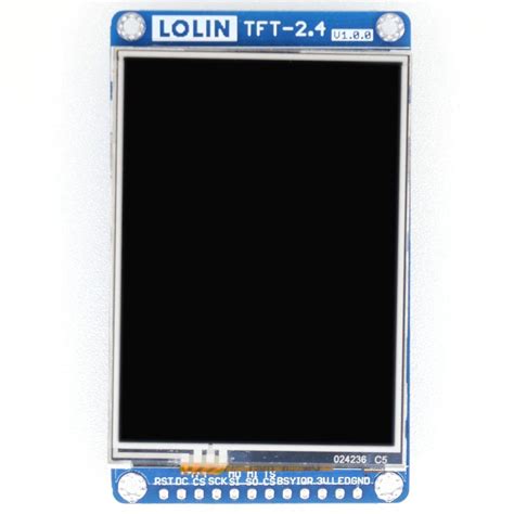 Ecran Tactile TFT 2 4 V1 0 0 Pour LOLIN WEMOS D1 Mini 320X240